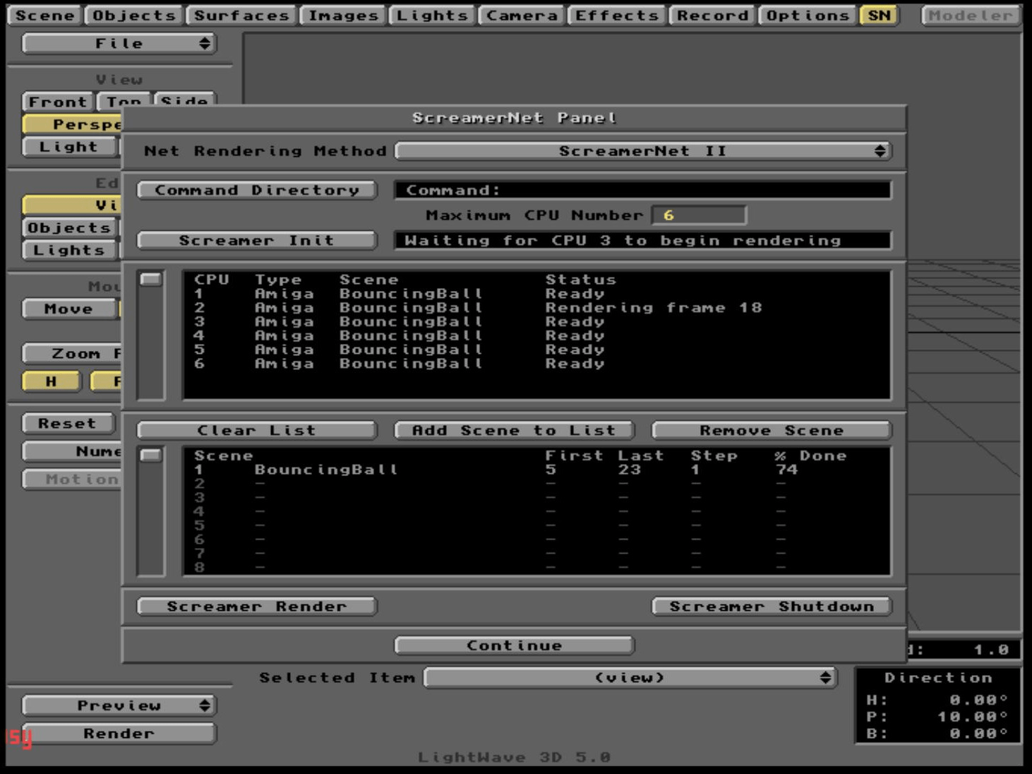 (Amiberry powered) Lightwave render farm, (pt 5) – Blitter Studio